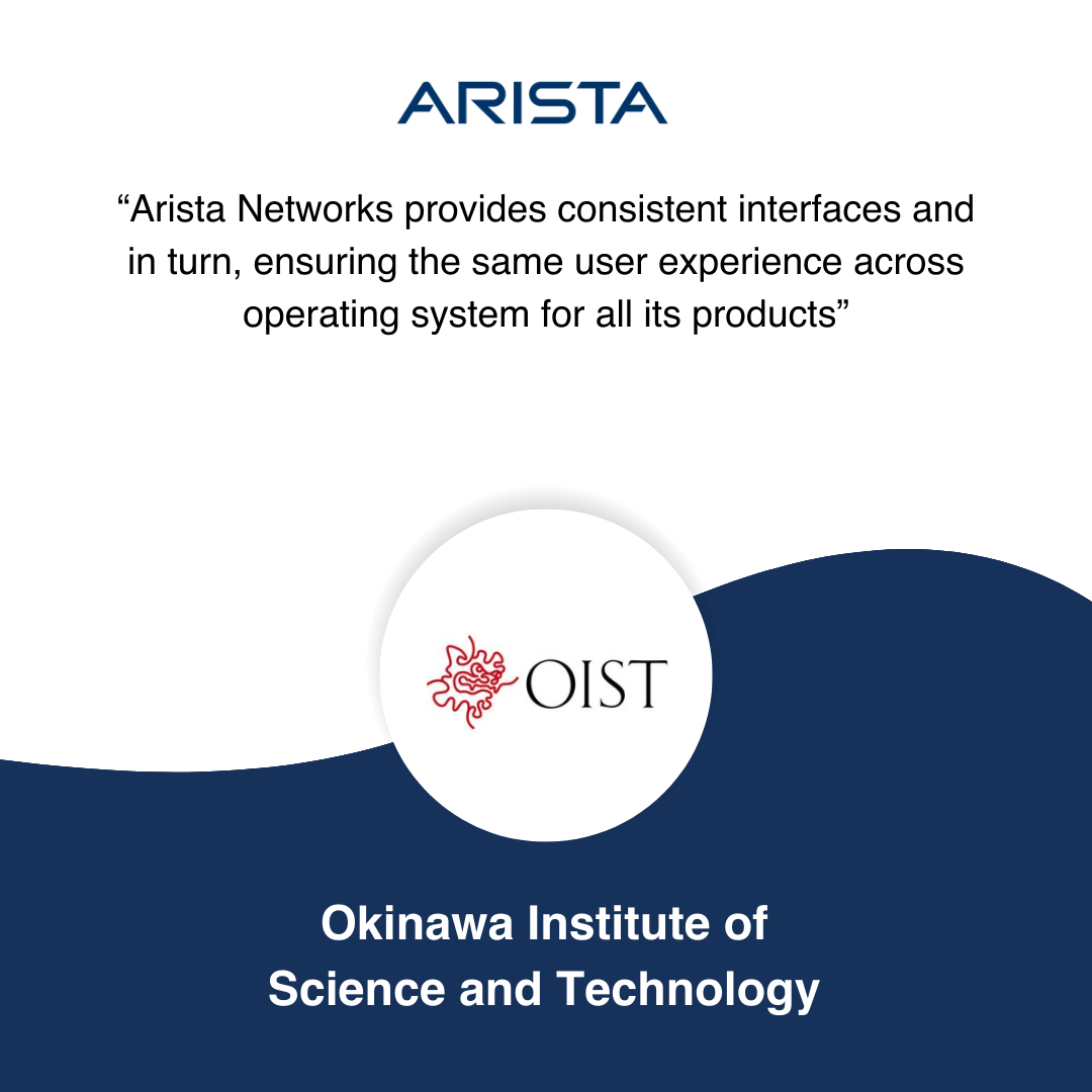 OIST Customer Success Story